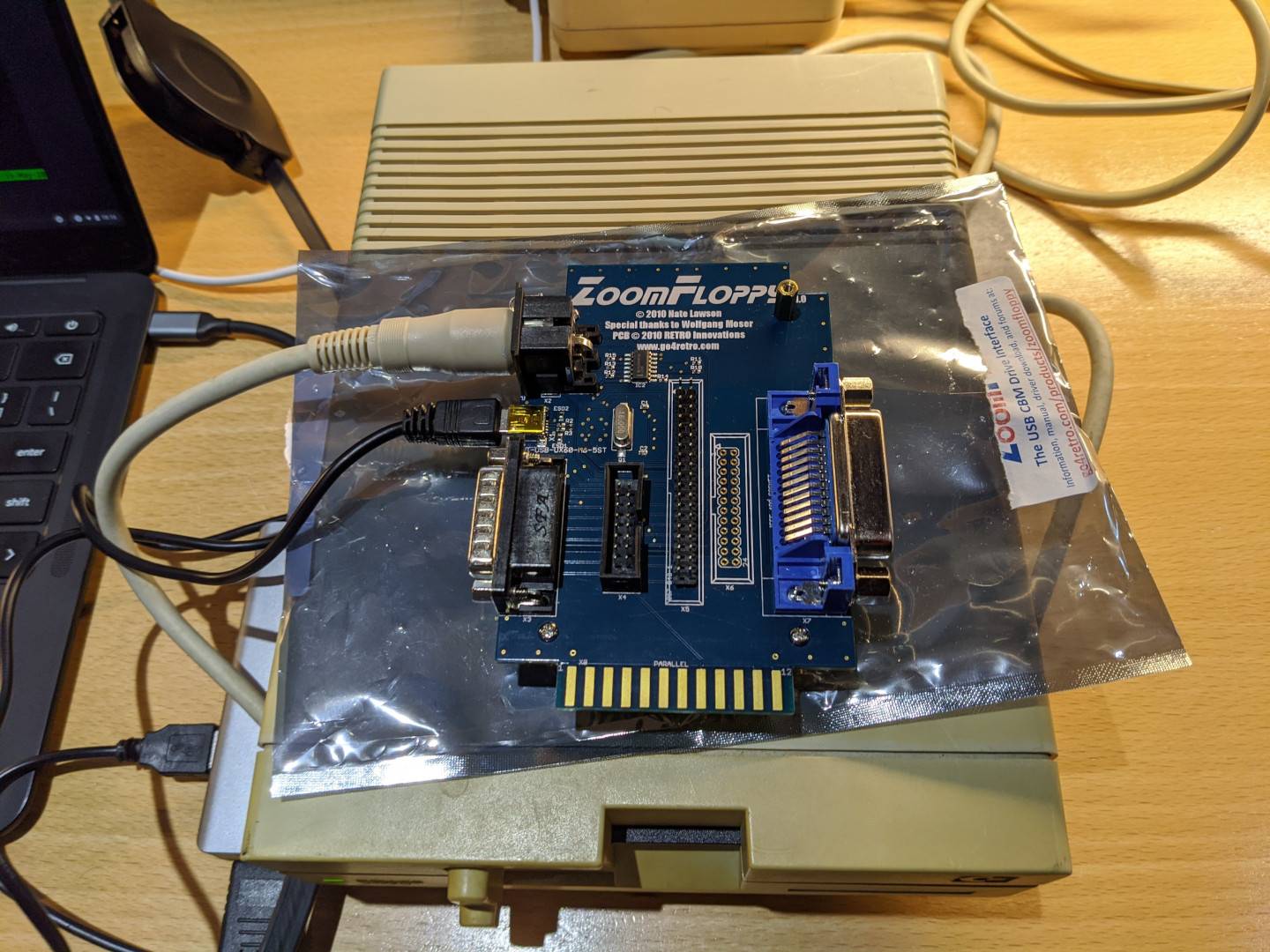 A ZoomFloppy, PixelBook Go, and Raspberry Pi - marcbilodeau.com